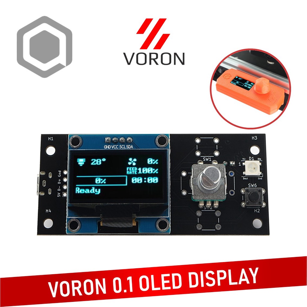 Voron 0 / 0.1 1.3" OLED Display | Shopee Malaysia
