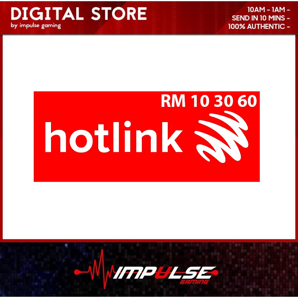 [10 MINS DELIVERY] Maxis Hotlink RM10 RM30 RM50 | Shopee Malaysia