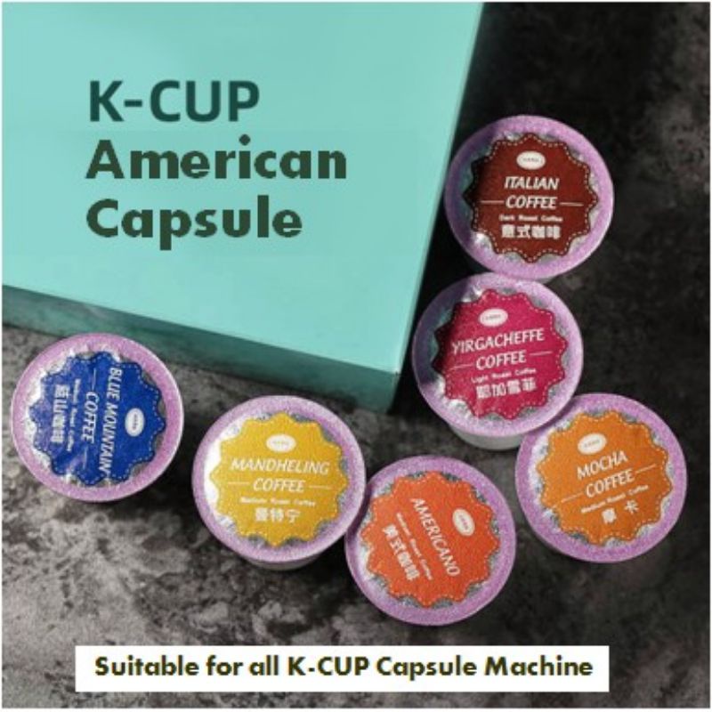 K Cup Coffee Capsule Keurig Kcup Capsule K-cup American Capsule Coffee ...