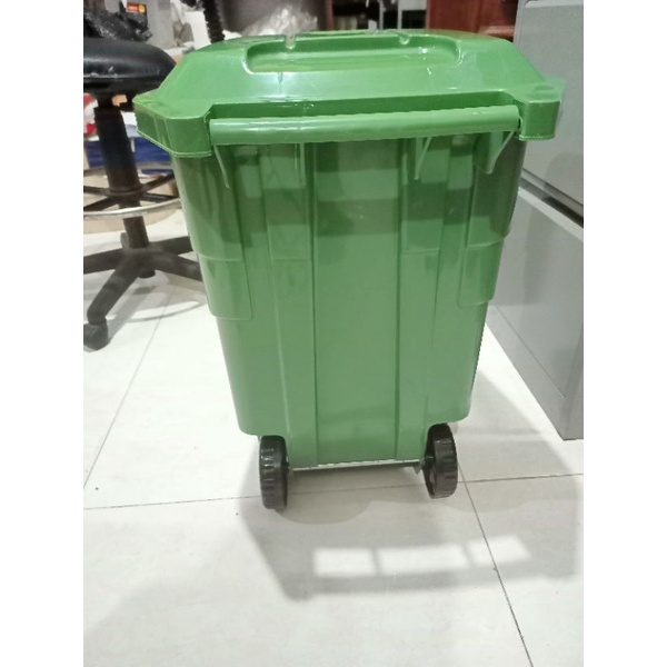 45 liter Plastic Trash box/jumbo Lid Trash Can/60cm Height/Wheeled ...