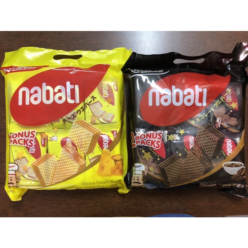 NABATI CREAM WAFER 18pcs x 23g RICHOCO/RICHEESE/PEANUT CREAM WAFER | Shopee Malaysia