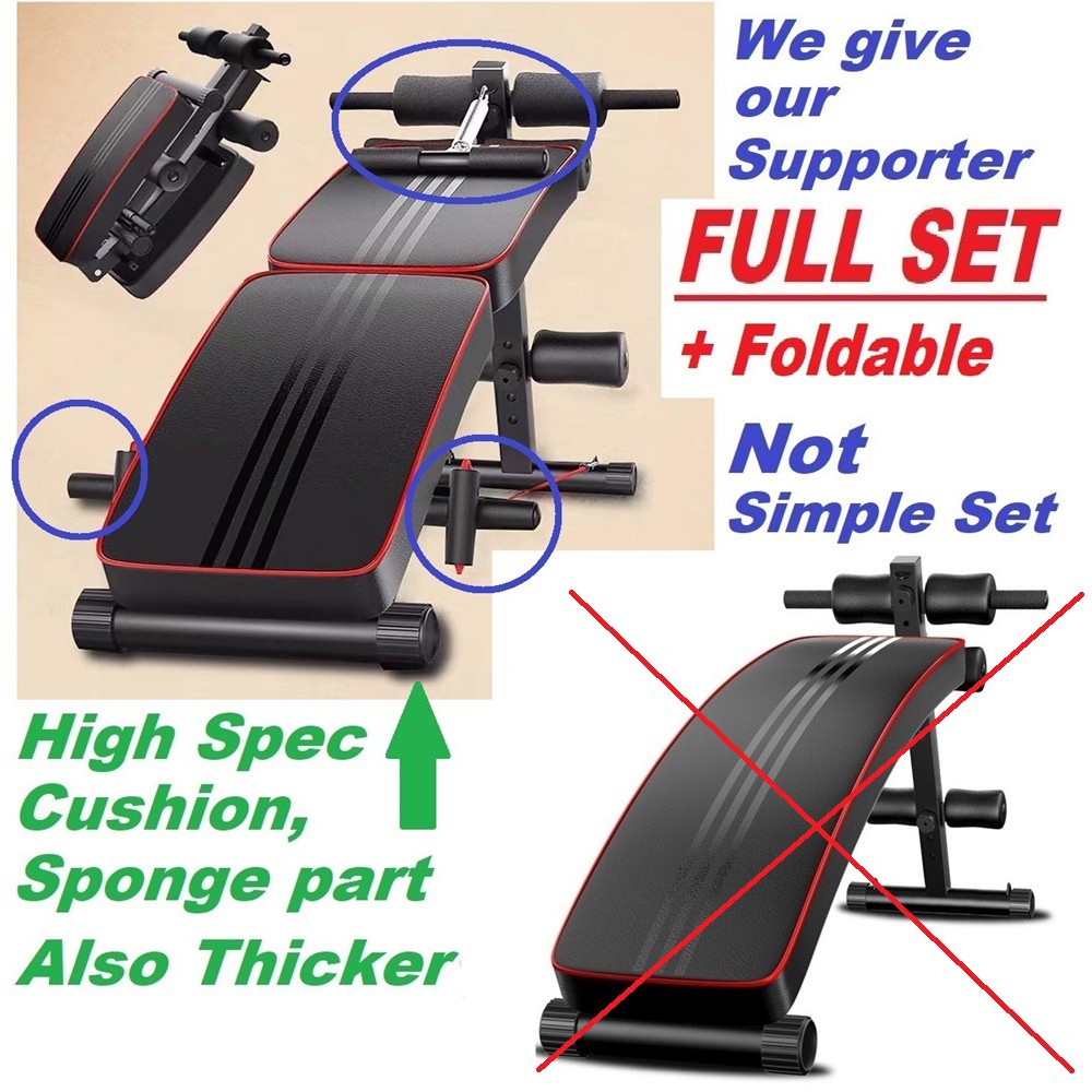 2024 ENGHONG OEM Premium Foldable MultiFunction Sit Up Bench Gym ...