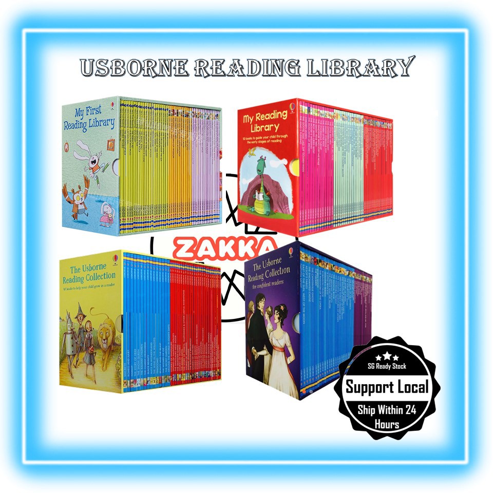 Usborne Reading Library (First Library, Second Library, Third Library ...