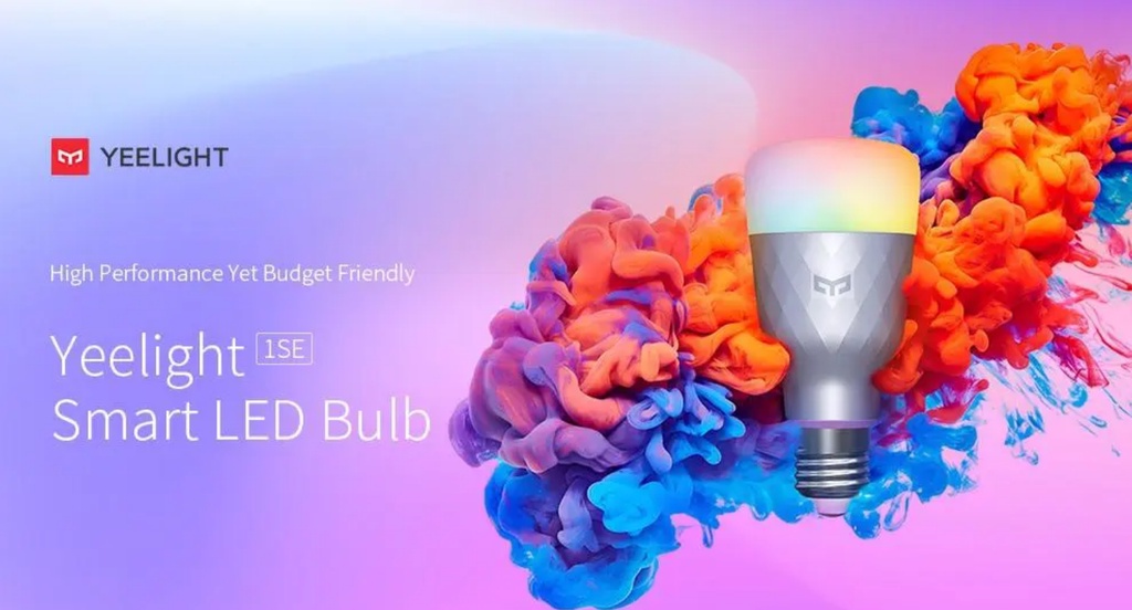 Yeelight LED Smart Bulb 1SE (Colour) | Work with Google, Samsung Smart ...