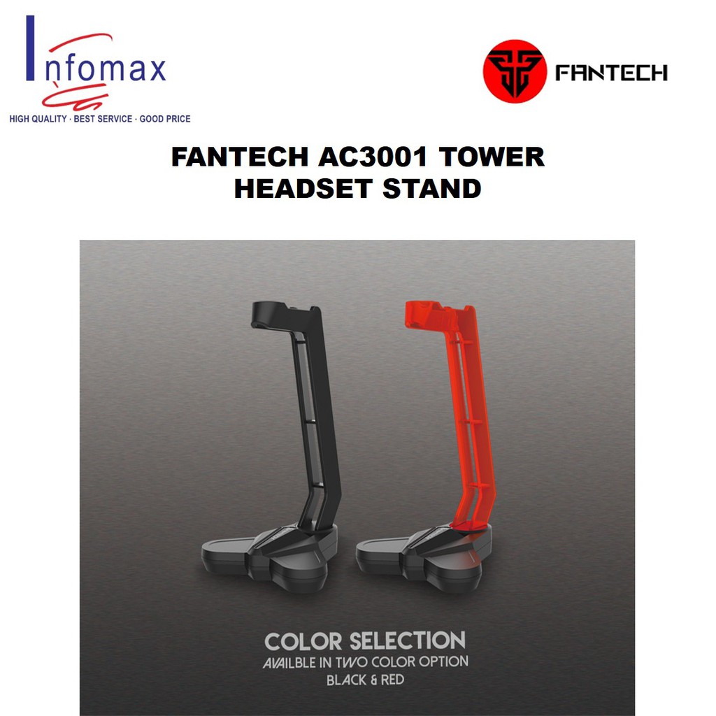FANTECH Tower AC3001 Headset Stand Headphone Holder Normal / RGB Rubber ...