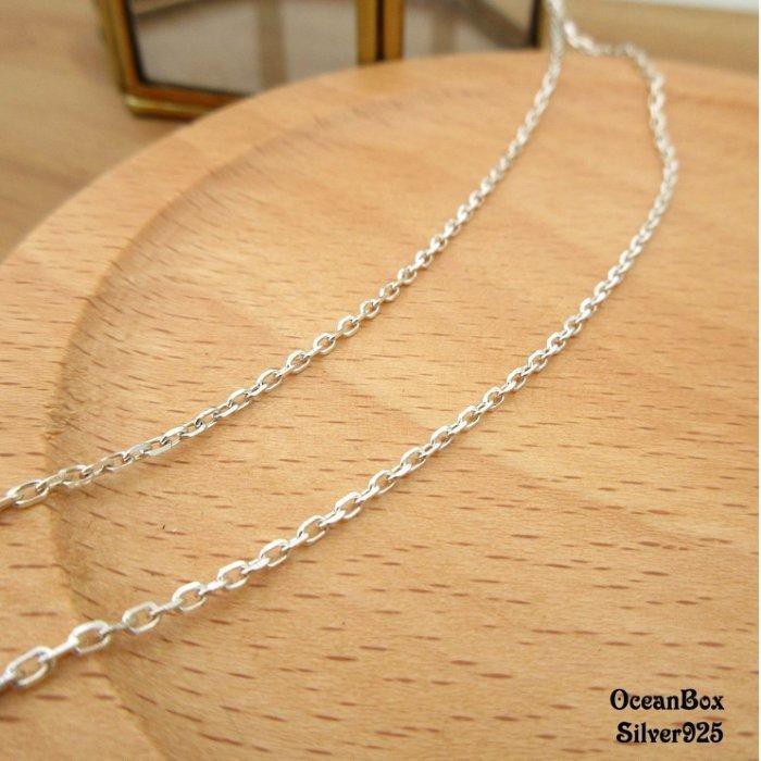 Genuine Pure Silver 925 Necklace 2.5MM | Shopee Malaysia