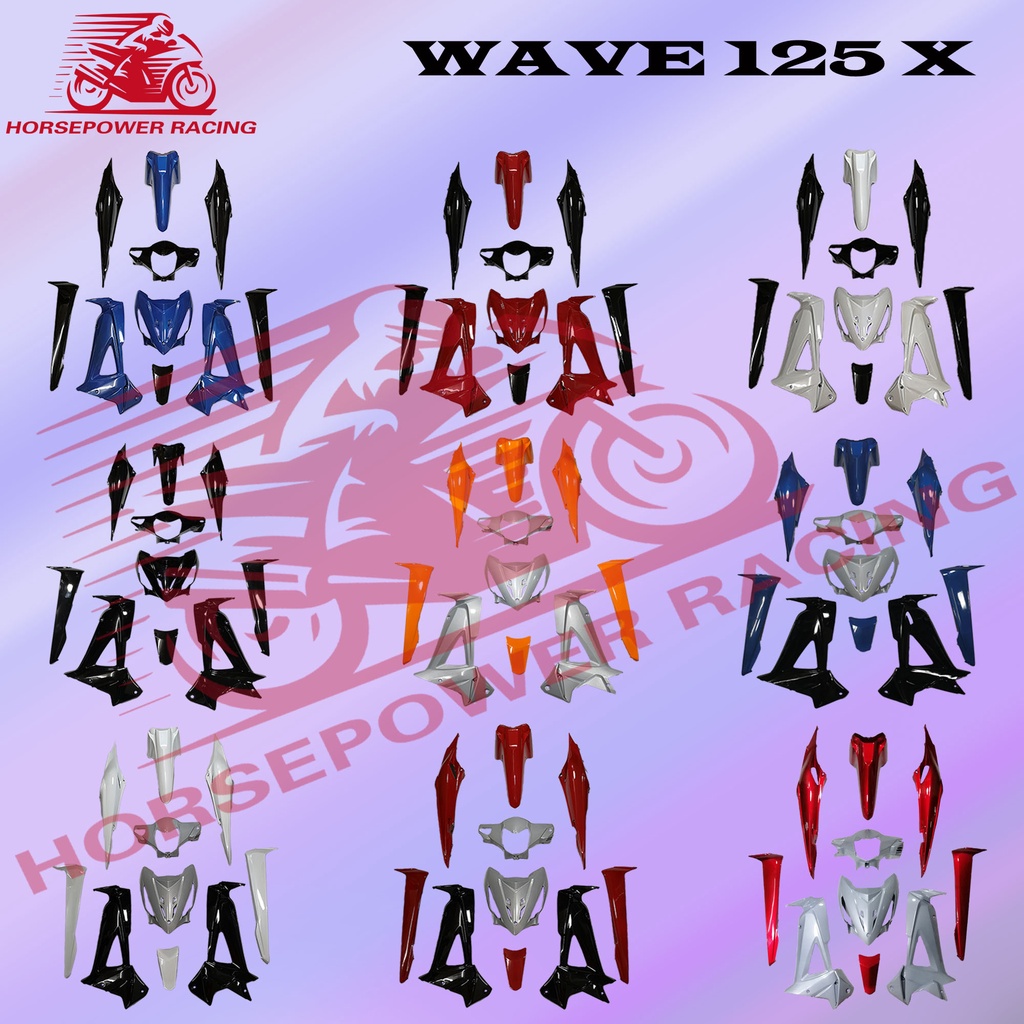 WAVE 125 X COVER SET ULTIMO FULL SET HONDA | Shopee Malaysia