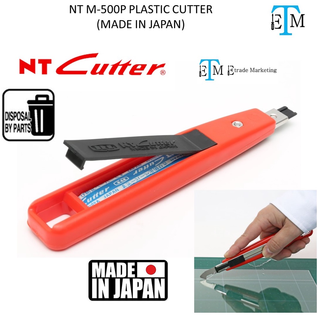 NT CUTTER M-500P PLASTIC CUTTER (MADE IN JAPAN) | Shopee Malaysia