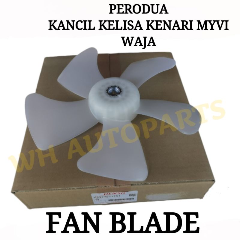 DENSO (⭐ORIGINAL) JAPAN FAN BLADE PERODUA PROTON KANCIL KELISA KENARI ...