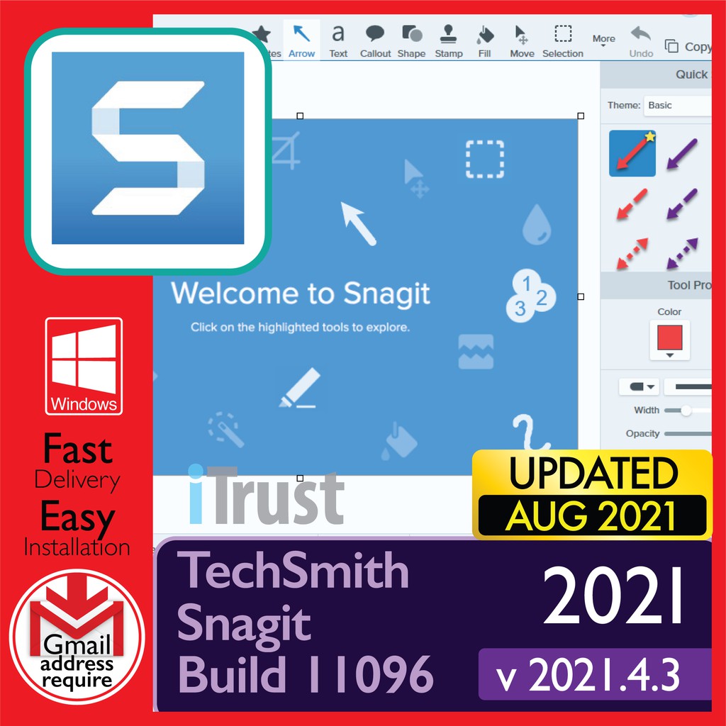 TechSmith Snagit 2022.1.0 - Screen Capture Software [WINDOWS x32 | x64 ...