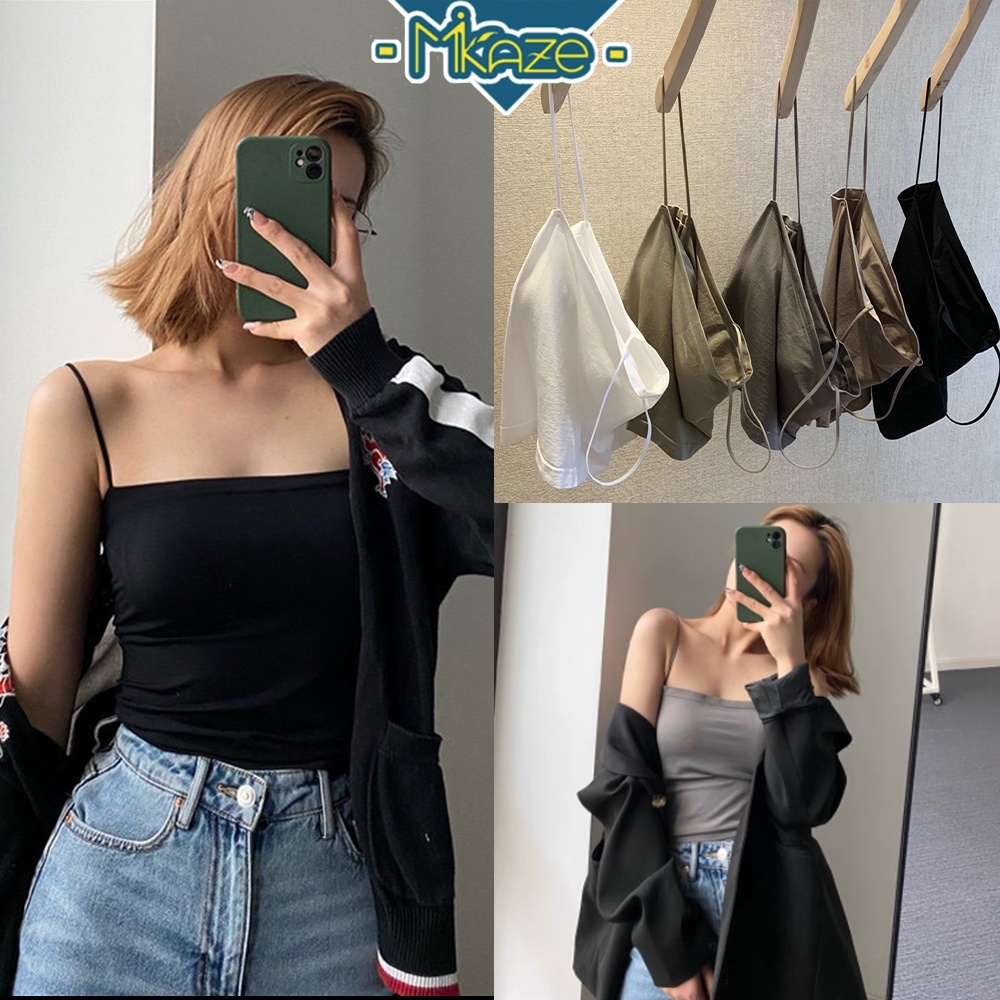 MIKAZE - TERESA Seamless Girl Women Suspender Spice Latex Small Vest ...