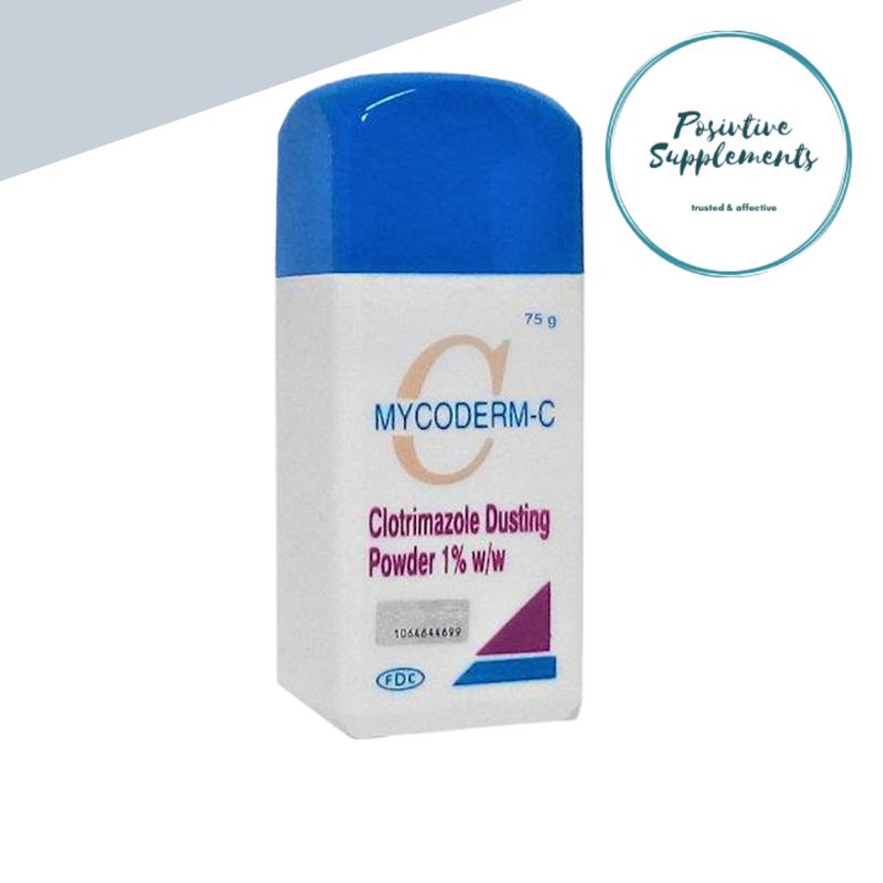 MYCODERM C CLOTRIMAZOLE DUSTING POWDER 75G | Shopee Malaysia