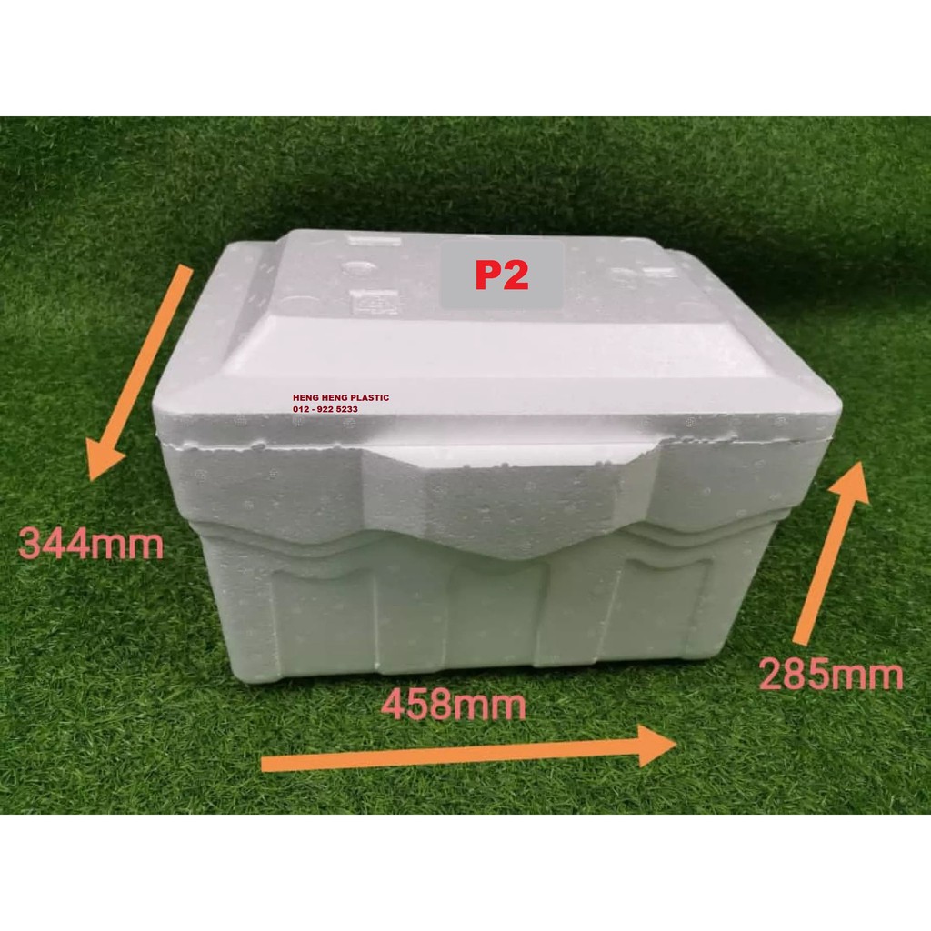 Tong Ikan Styrofoam Ice Box / Picnic box / Foam Box / Fish Box / Tong ...