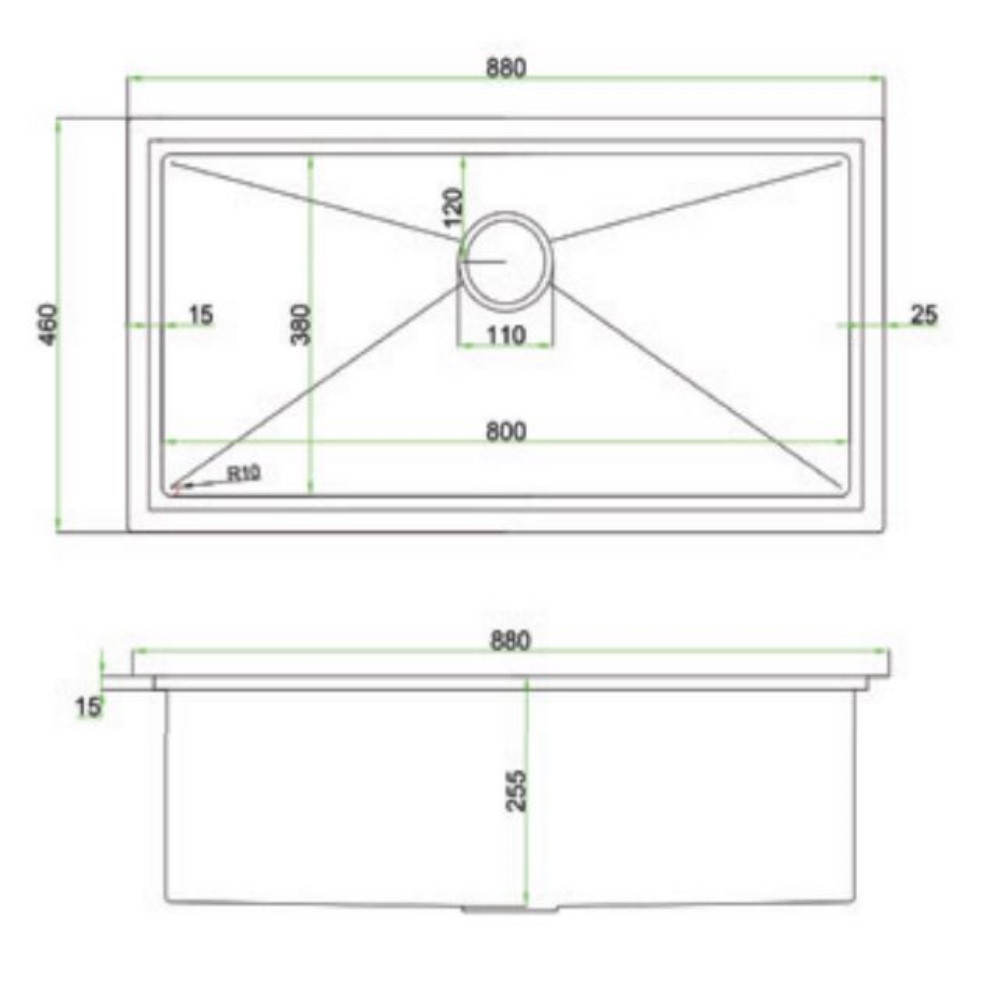 [Kingsman] Cabana Multifunction HoneyComb Kitchen Sink Undermount ...