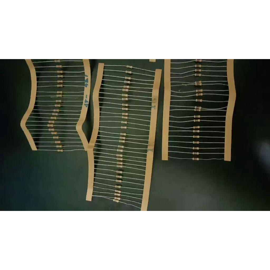 (50pcs) 1/4W Carbon Film Resistor - (1 ohm to 10M ohm) - 5% - Wide ...