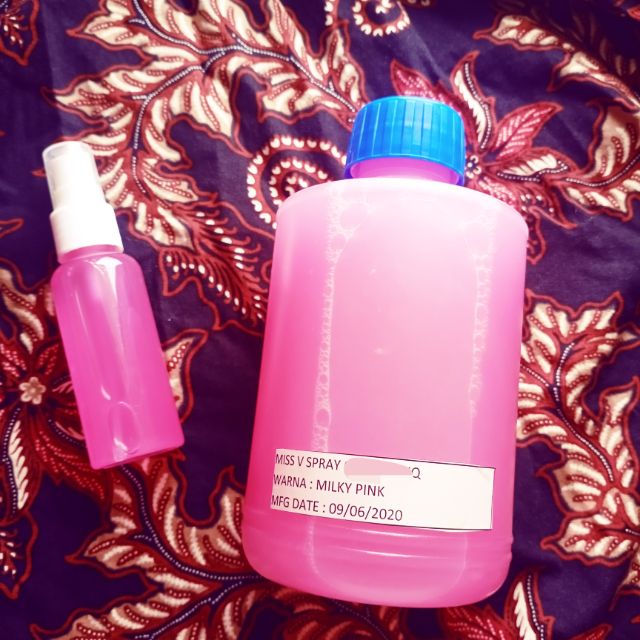 Miss v spray / perfume miss v 1000ml(percuma 1 botol spray kosong ...