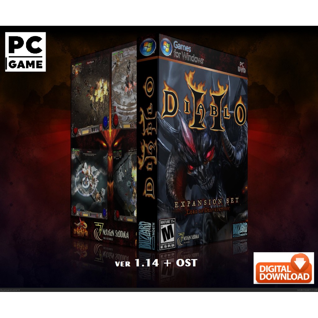 Diablo II & Expansion Lord of Destruction (v1.14) - PC Games - Digital ...