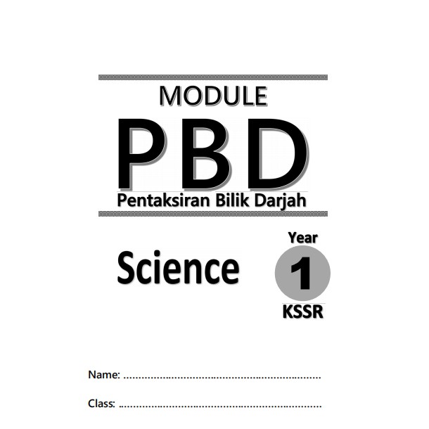 MODULE PBD SCIENCE YEAR 1 DLP (EBOOK) | Shopee Malaysia