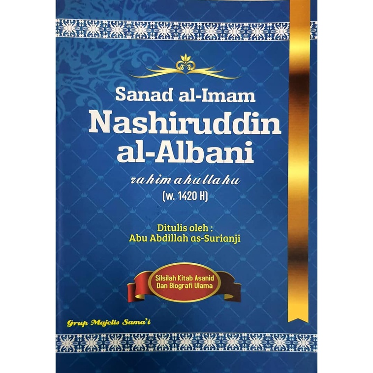 Sanad Al Imam Nashiruddin Al Albani - Silsilah Kitab Asanid dan ...