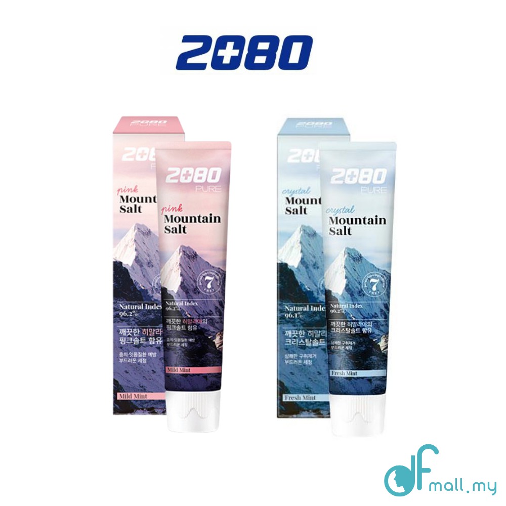 [2080] Pure Mountain Pink Salt Toothpaste/Pure Mountain Crystal rock ...
