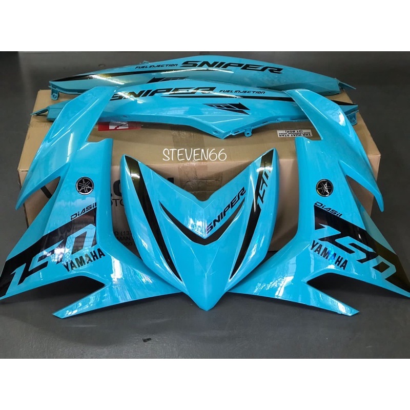 YAMAHA Y15ZR V1 V2 SNIPER GP 2020 NARDO GREY SKY BLUE NEON GREEN CREAMY ...