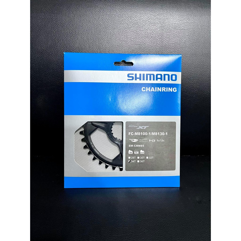 GENUINE SHIMANO DEORE XT M8100 CRM85 HOLLOWTECH II MTB Chainring Crankset 172mm 175mm 1x12-speed ...