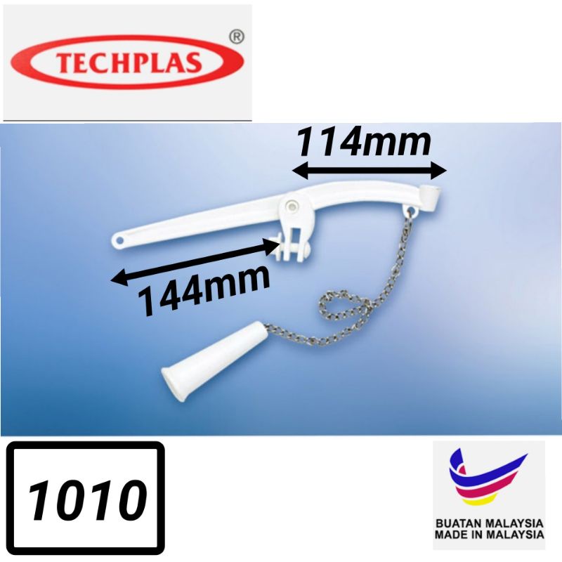 **Ready Stock** Techplas High Quality Toilet High Level Cistern Side ...