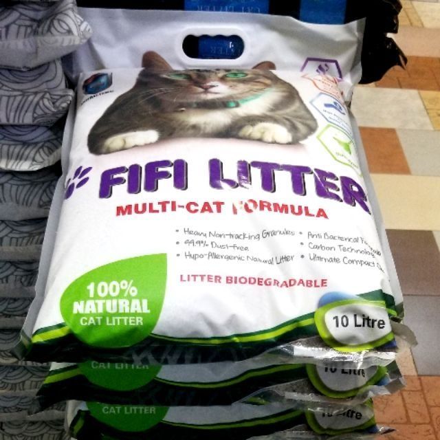 fifi litter pasir kucing | Shopee Malaysia