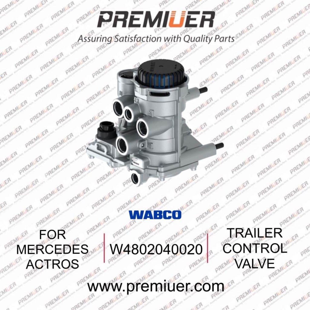 W4802040020 Mercedes Actros EBS Trailer Control Valve A0004319413 WABCO ...