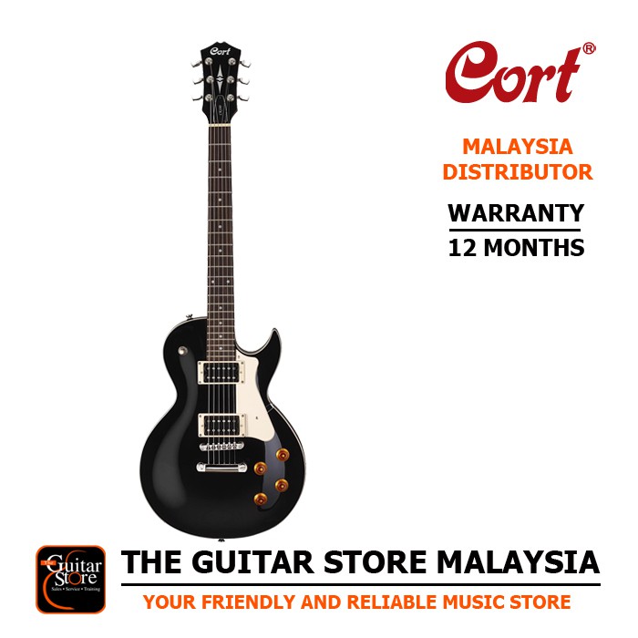 Cort CR100 Classic Rock Electric Guitar With Gigbag - Black ( CR-100 ...