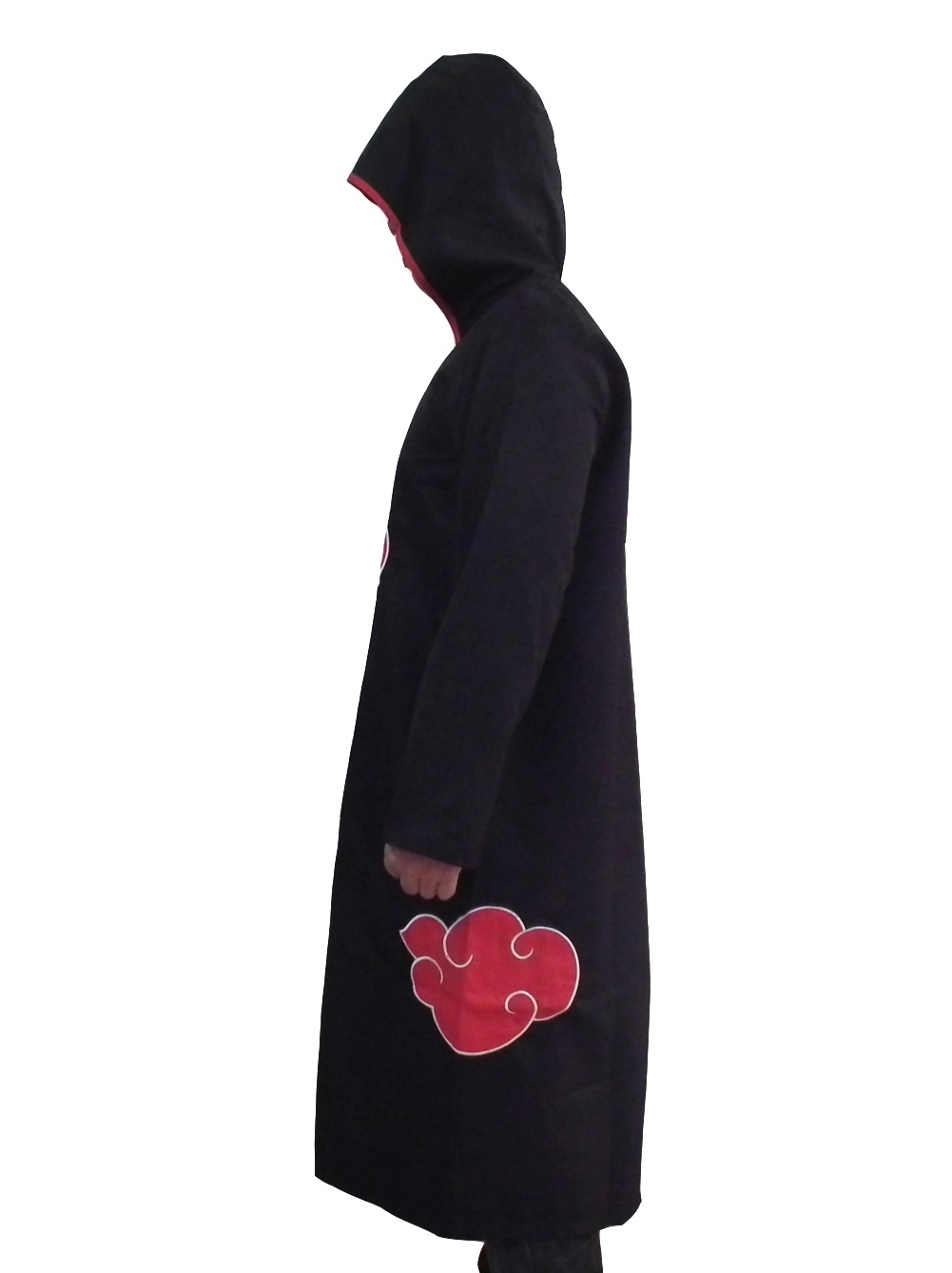 Big size 3XL Halloween Akatsuki Cloak Hooded Adult Children Uchiha Tobi ...