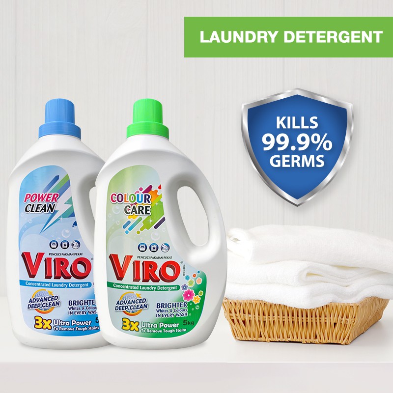 VIRO LIQUID LAUNDRY DETERGENT 5KG | Shopee Malaysia