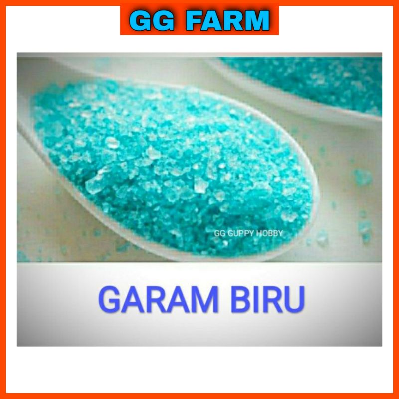 BLUE CONDITION SALT FOR FISH AQUARIUM, GARAM BIRU IKAN HIASAN IKAN LAGA ...