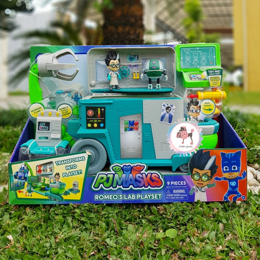 Pj Masks Romeo's Lab Playset | Shopee Malaysia