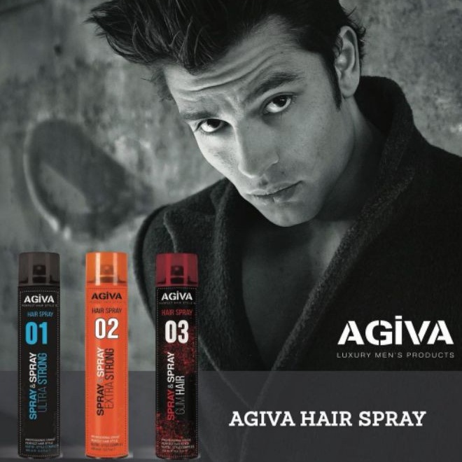 Agiva Hair Styling Spray 01-03 (400ml) | Shopee Malaysia
