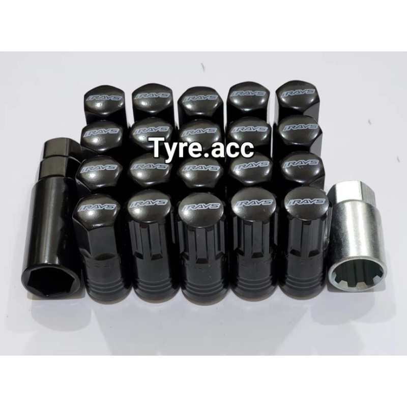 (New Arrival ) Racing Composite Cold Forged Steel Lock Nut Set HEX 17 ...