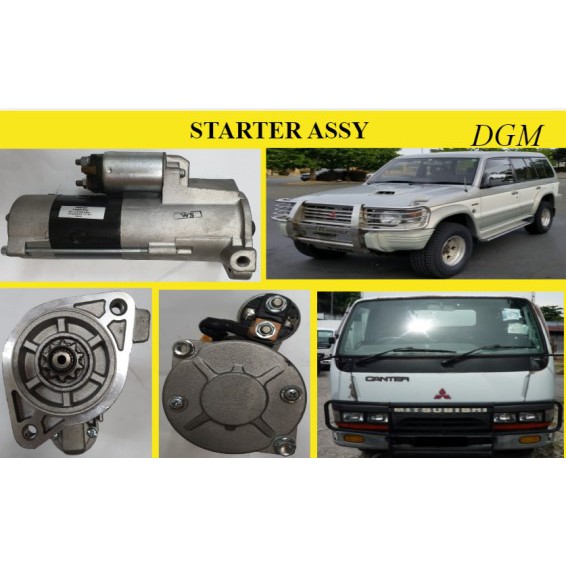 MITSUBISHI PAJERO / CANTER FB511 4M40 STARTER MOTOR ASSY (RECON ...