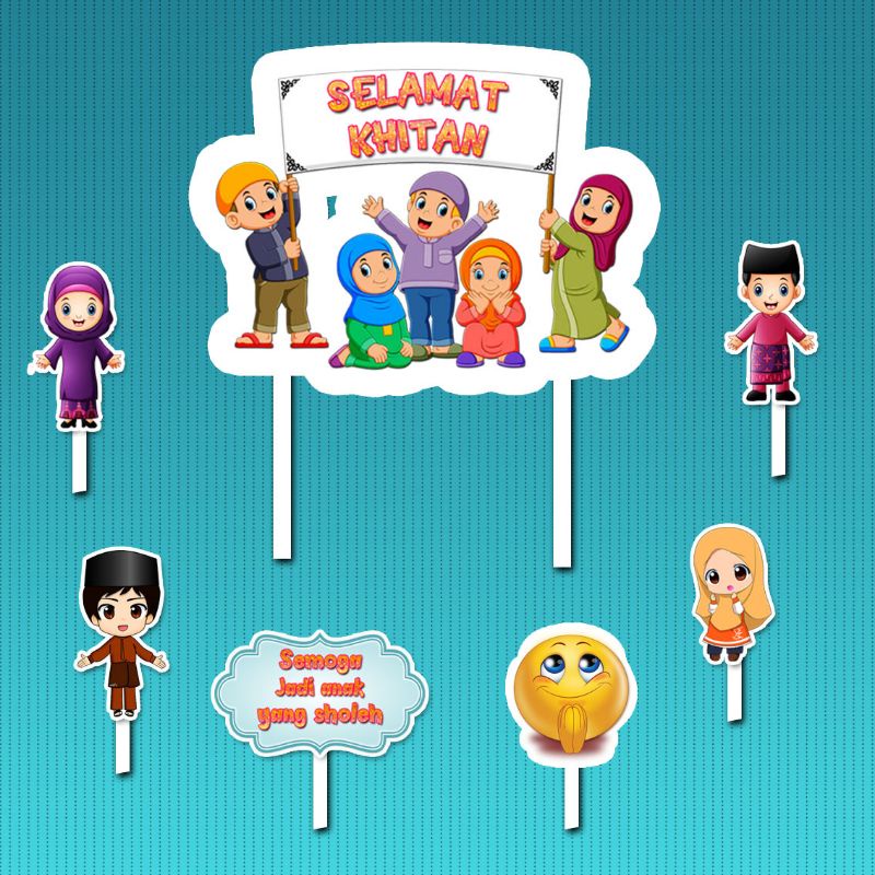 Cake Topper Circumcision cake Decoration | Shopee Malaysia