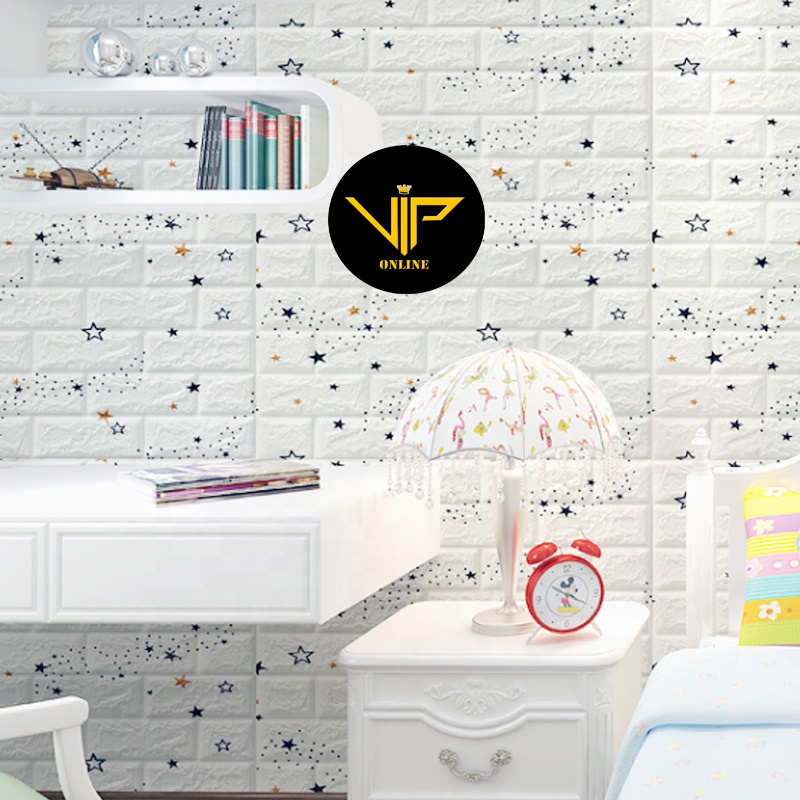 Vip Wallpaper 3D Foam Character Motif 09 Children 3D Premium Wallpaper ...