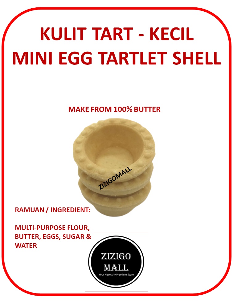 Kulit Tart Tart Shell Egg Tart Shell Tartlet Shell Kulit Tart Tart ...