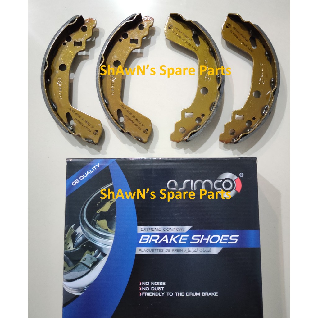 Suzuki Swift AZH414 1.4 Rear Brake Shoes - ASIMCO K3767 ( USA ...
