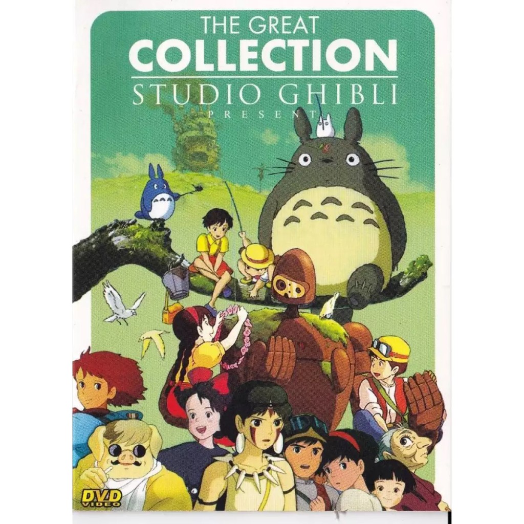 THE GREAT COLLECTION STUDIO GHIBLI - 14 Movies ( 5 DVD ) ANIME | Shopee ...