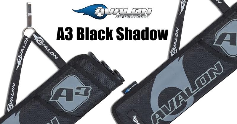 Archery Avalon Archery A3 Target Quiver 3 Tubes with Side Pocket and ...