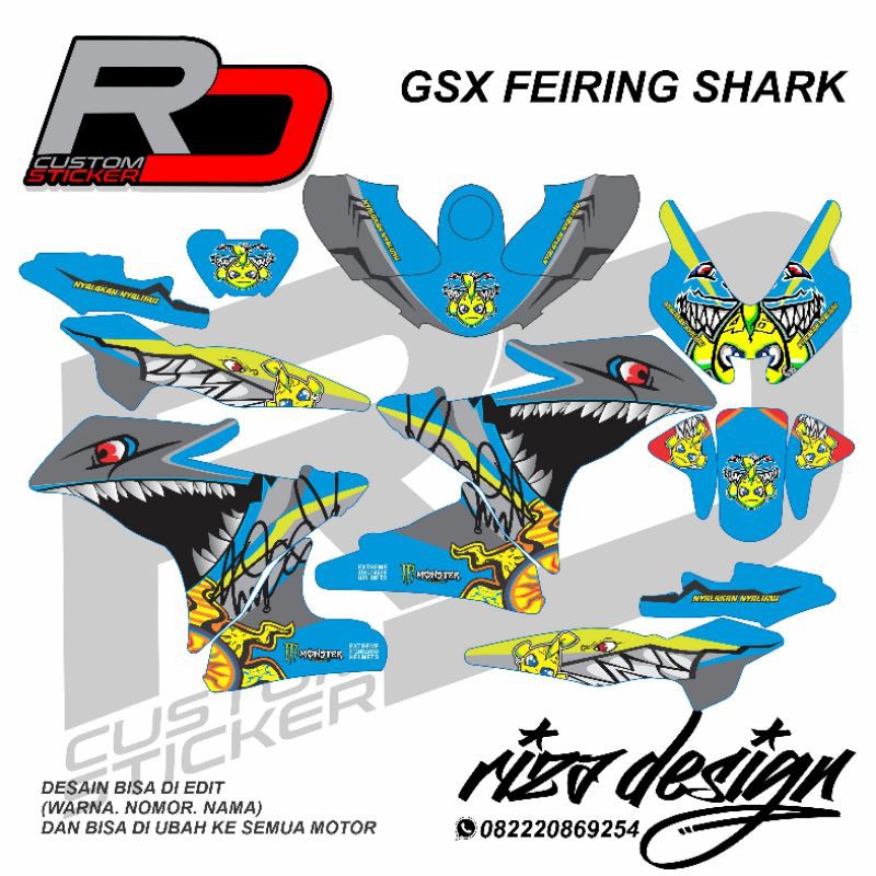 Gsx r150 decal. can request | Shopee Malaysia