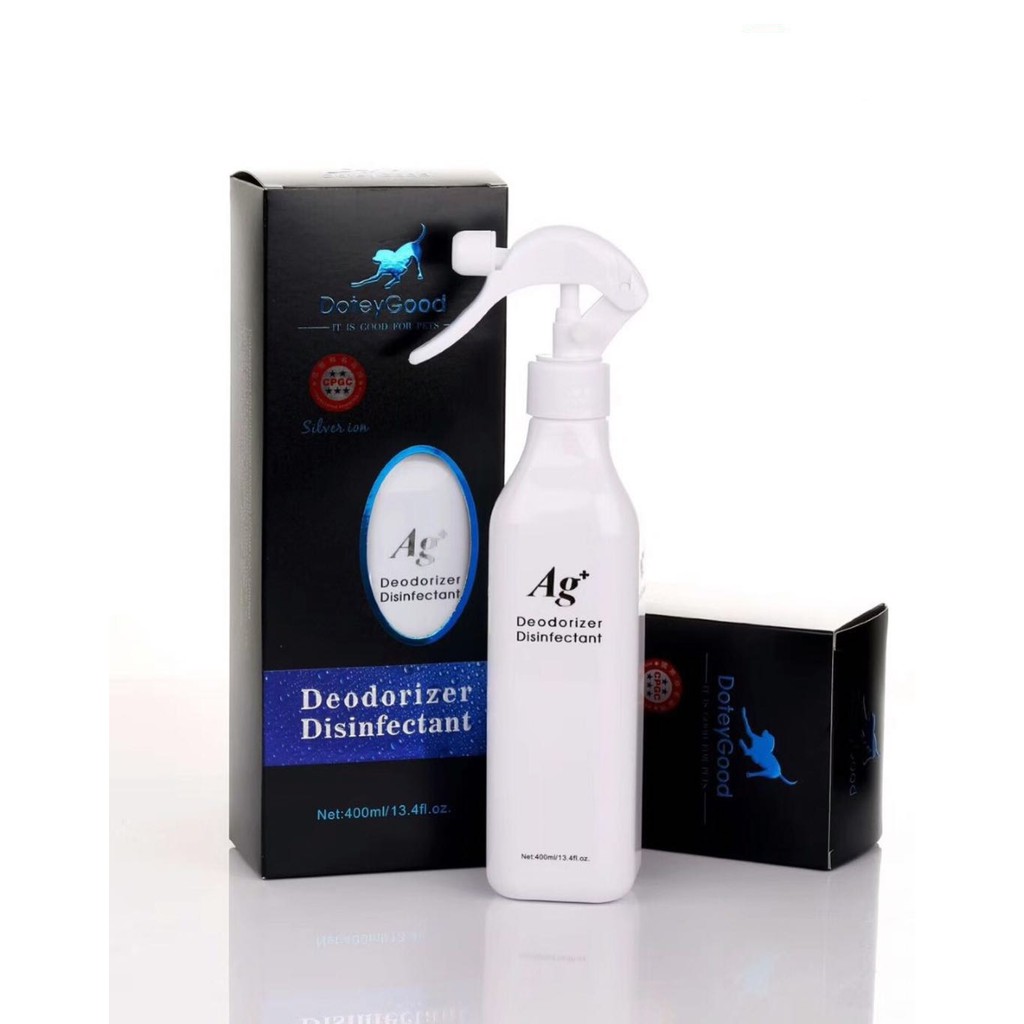 DOTEYGOOD Silver ION AG+ Deodorizer Disinfectant | Pets Disinfectant ...