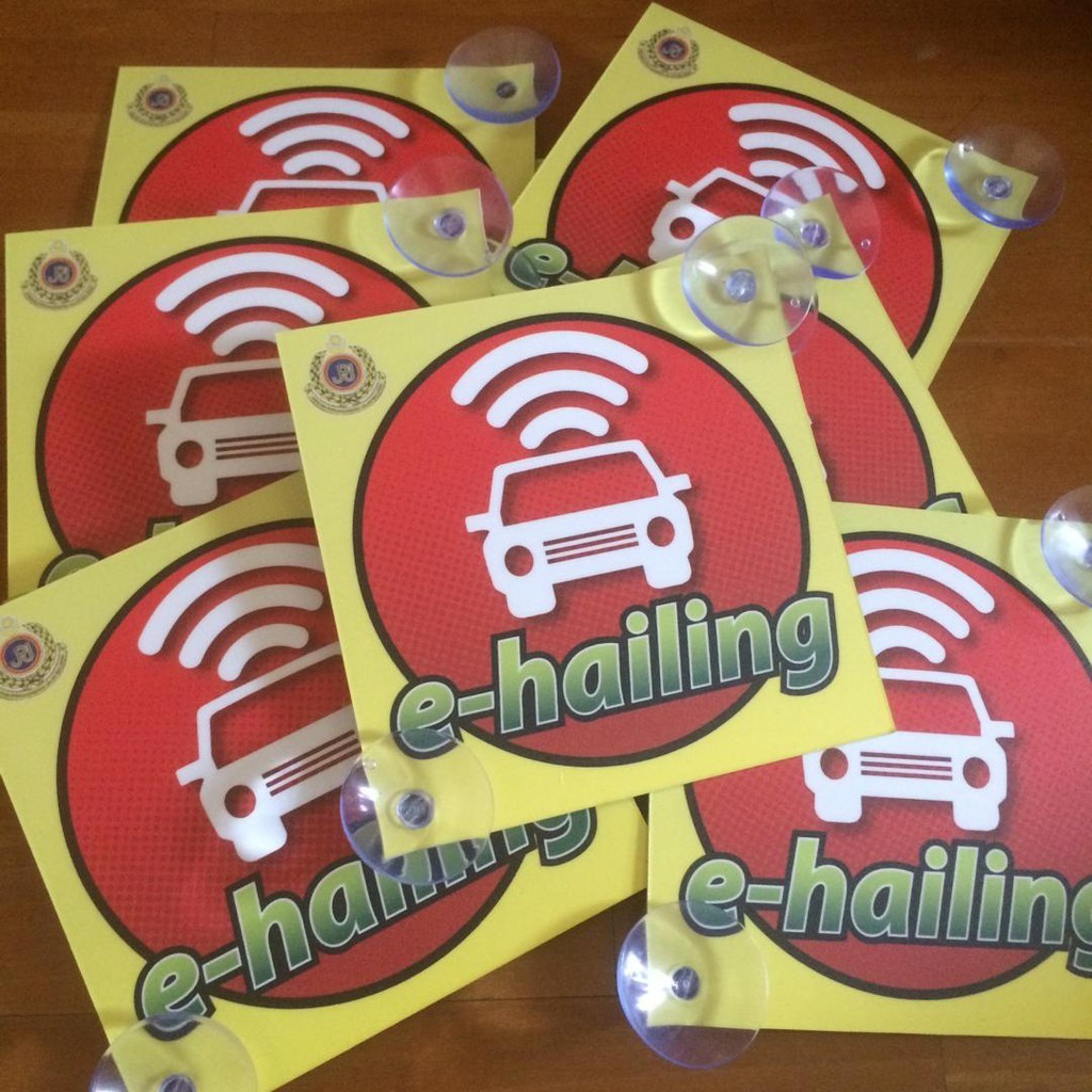 EHAILING Sticker [ Removable] with suction Rubber 2PCS [ JPJ ...