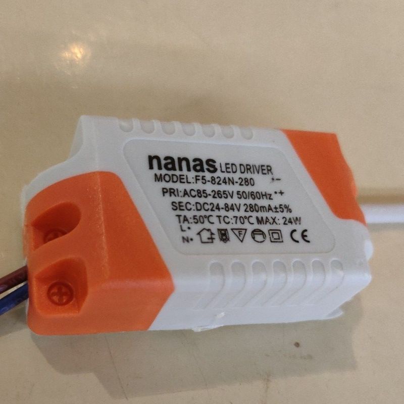 LED DRIVER 8-24W (DC24-84V) for all kind oh LED light (available in ...