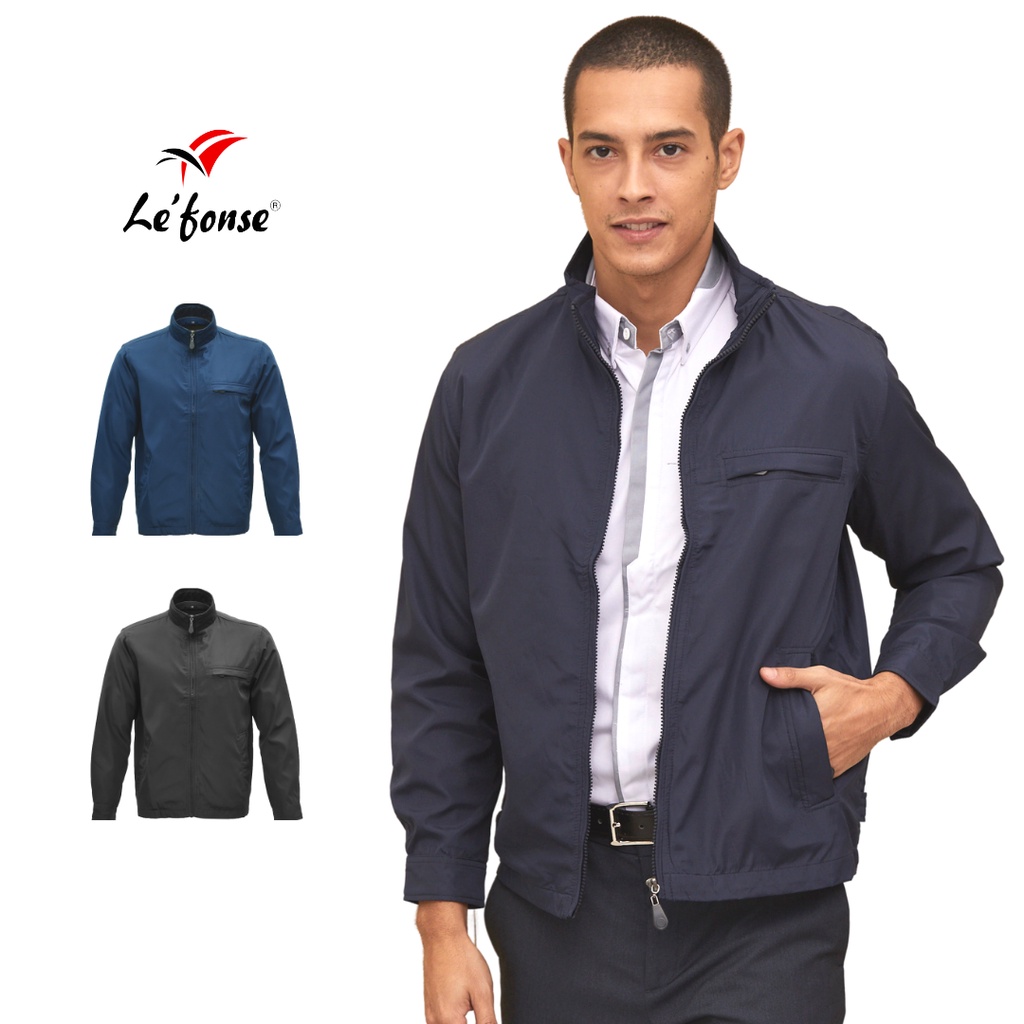 Lefonse Multipurpose Versatile Bonde Jacket Unisex - Black and Navy ...