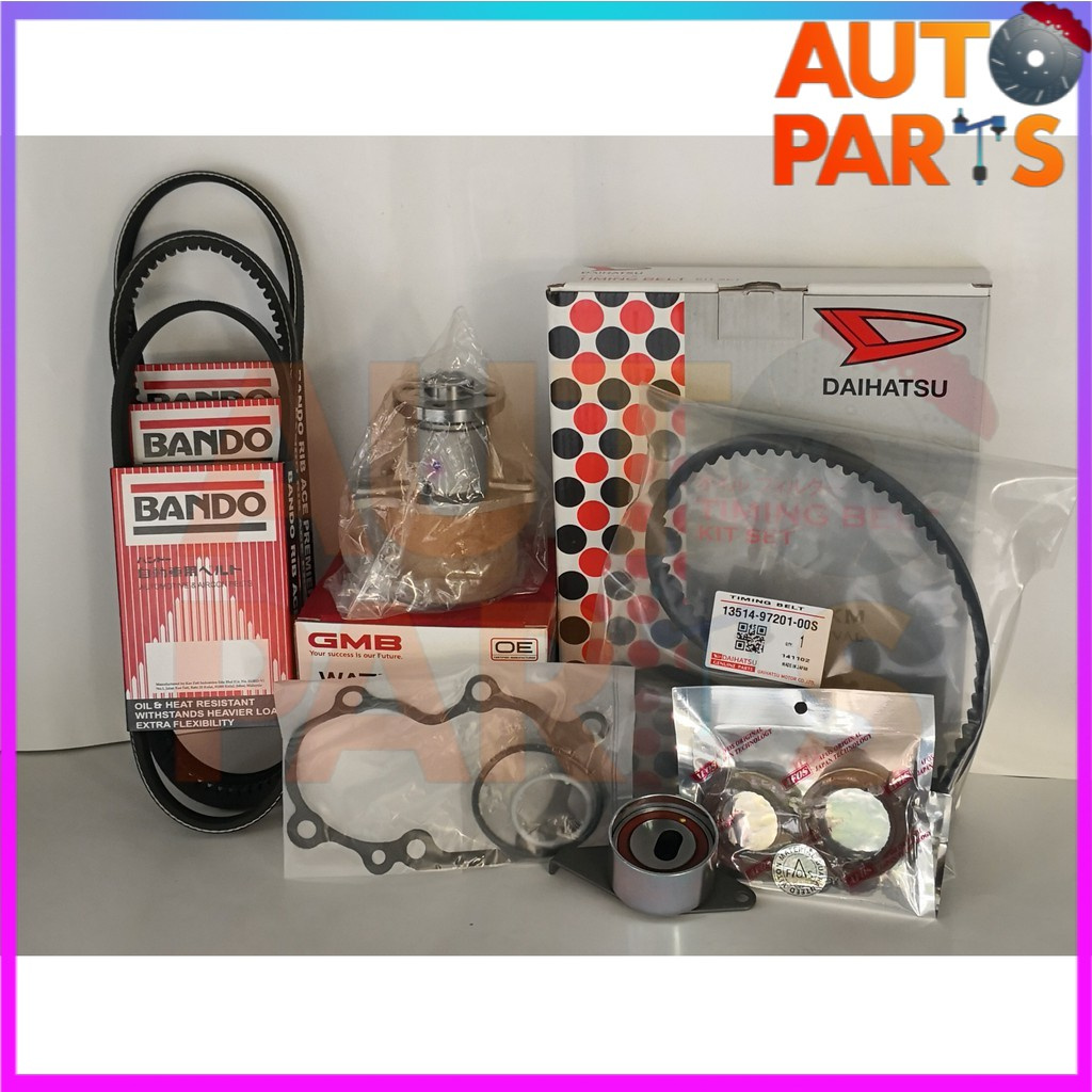 Viva 660 Timing Belt Kit Set+V-Belt+Water Pump (1SET) '106Y25' A4U ...
