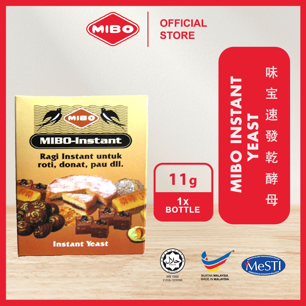 [Ready Stock] MIBO Instant Yeast @ Ragi Instant Kering 11GM | Shopee ...